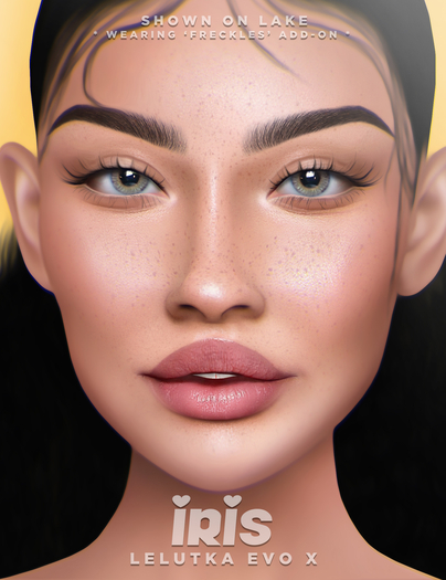 Second Life Marketplace - KOONZ - Iris Skin - Rose Kiss [LeLutka EvoX]